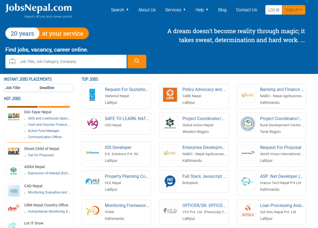 Top Job Sites in Nepal | Best Job Portals in Nepal - Trending Net Nepal